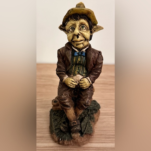 Art | Vintage Nome Figurine Cute Little Guy Decorfigurinenomepixyelf ...